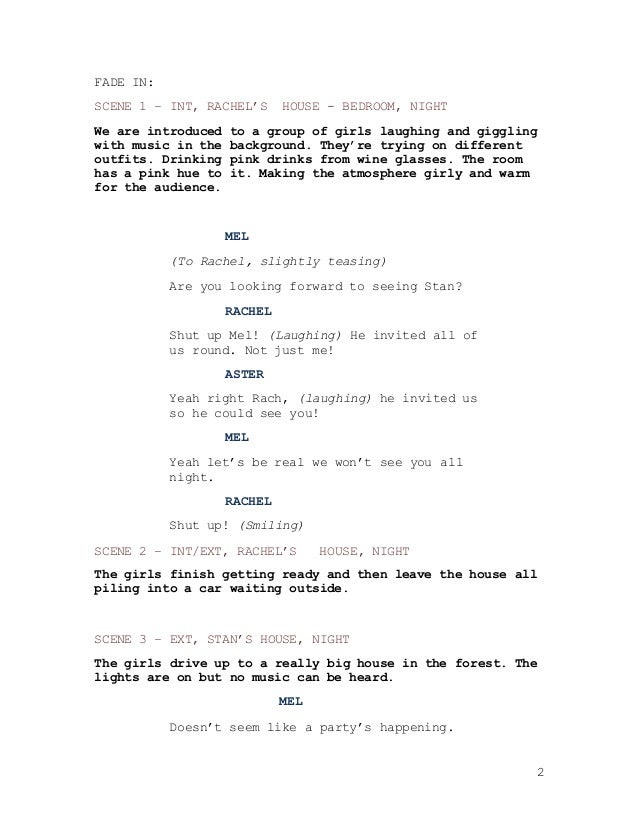 Script meeting 3rd draft