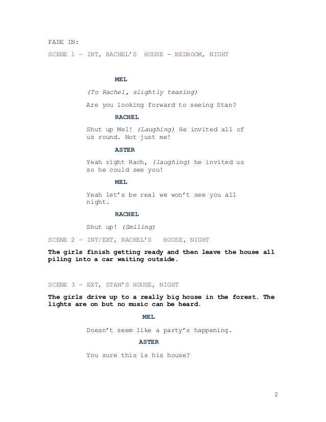 Script meeting 4th draft