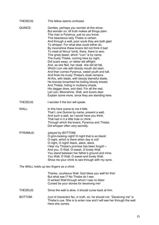 Script midsummer | PDF