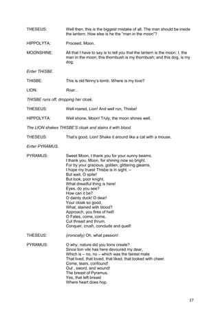 Script midsummer | PDF