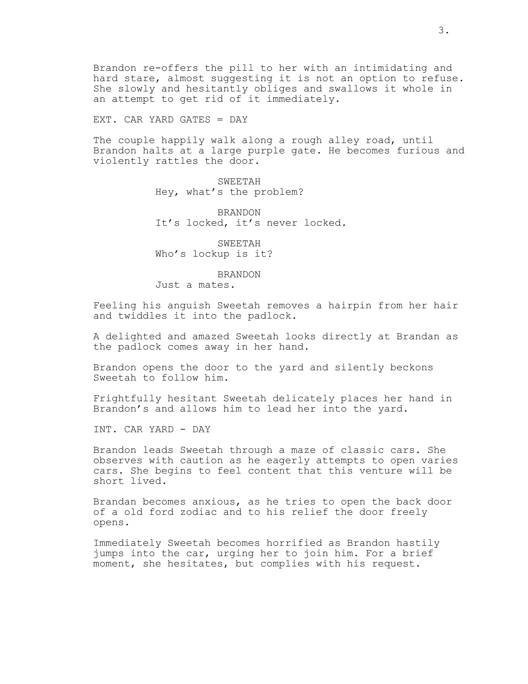 Script Draft 1 | PDF