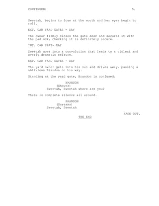 Script Draft 1 | PDF