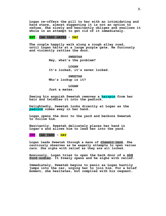 Script mouse annotated | PDF