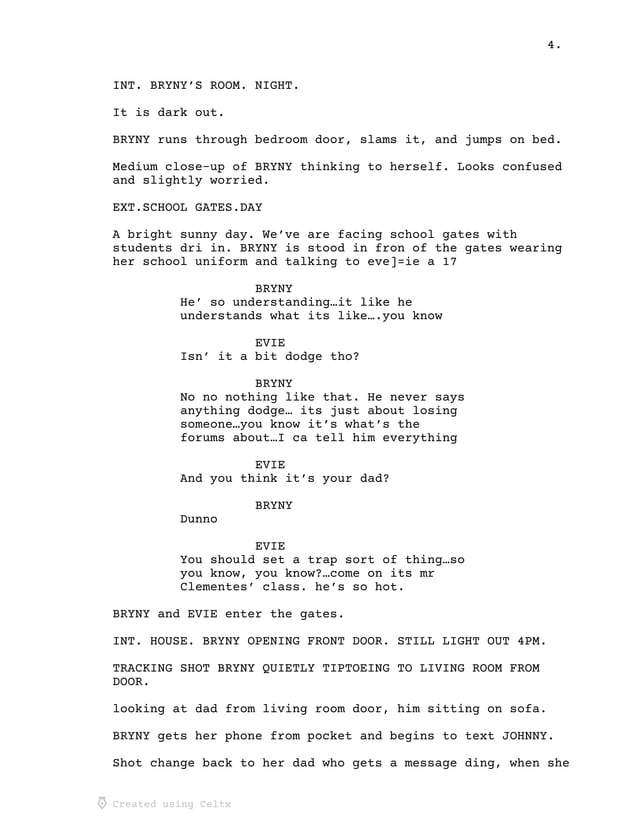 IRL - Screenplay | PDF