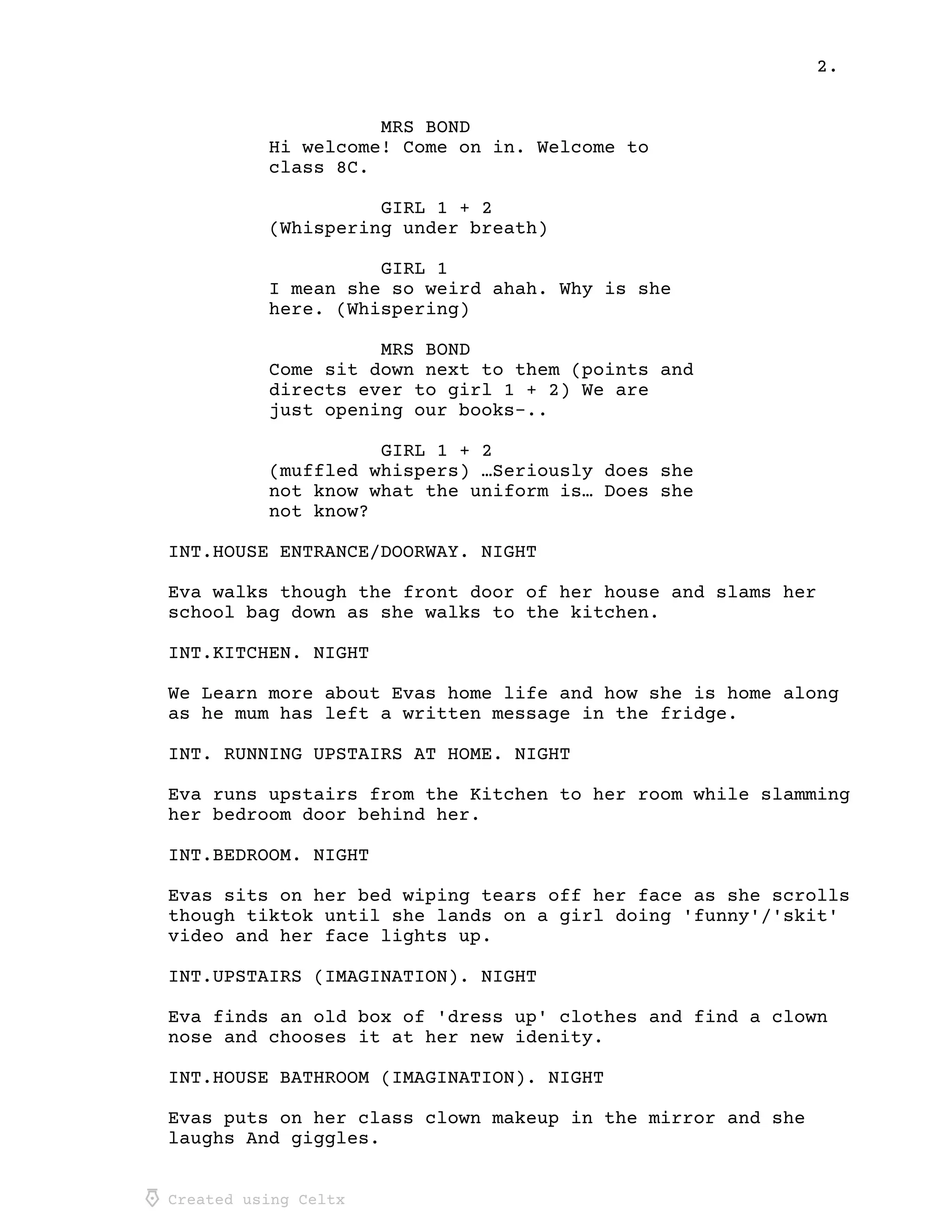 Script My Project class clown recent draft.pdf