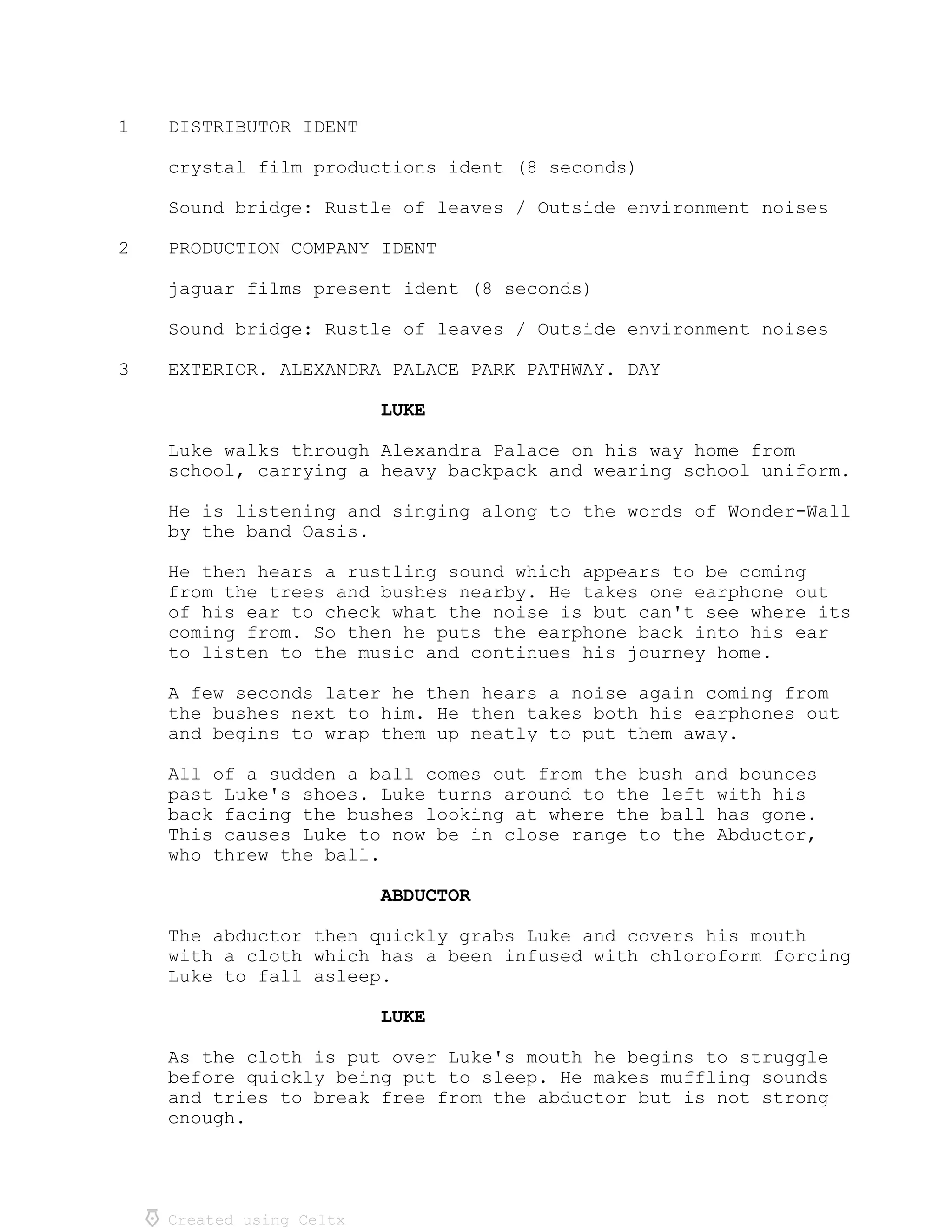 Script nell and tara film | PDF