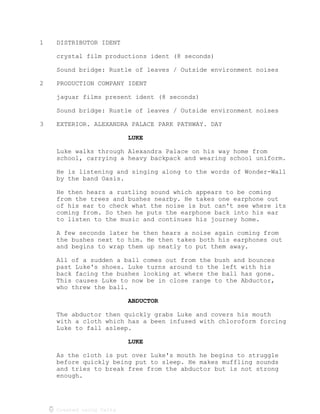 Script nell and tara film | PDF