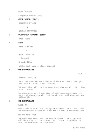 Script opening title sequence 2.pdf | PDF