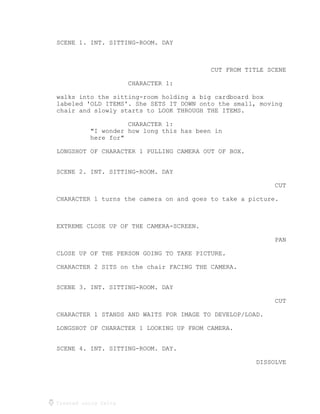 REDRUM Script | PDF