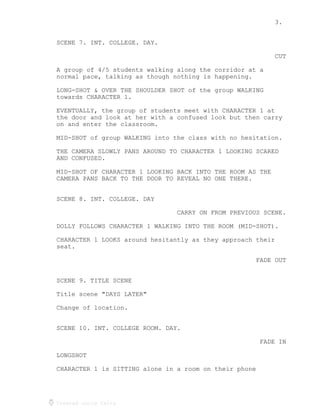 REDRUM Script | PDF