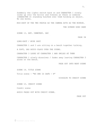 REDRUM Script | PDF