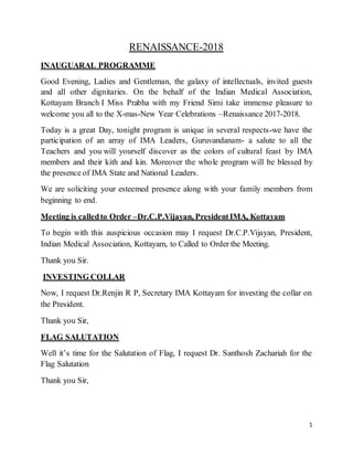 Mc Script renaissance 2018 | PDF