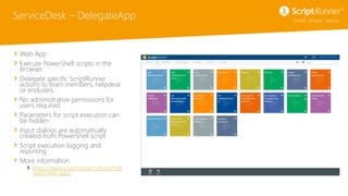 ScriptRunner introduction | PPTX
