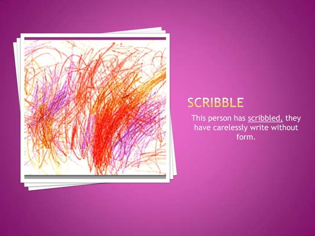 Script, scribe – to write | PPTX