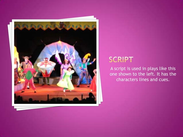 Script, scribe – to write | PPTX