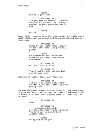 Short Film Script - Draft 1 | PDF