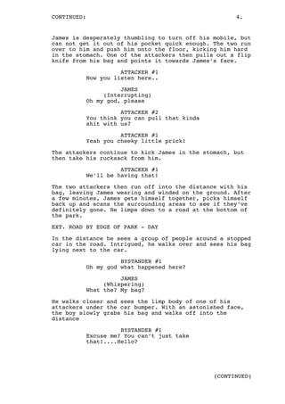 Short Film Script - Draft 1 | PDF