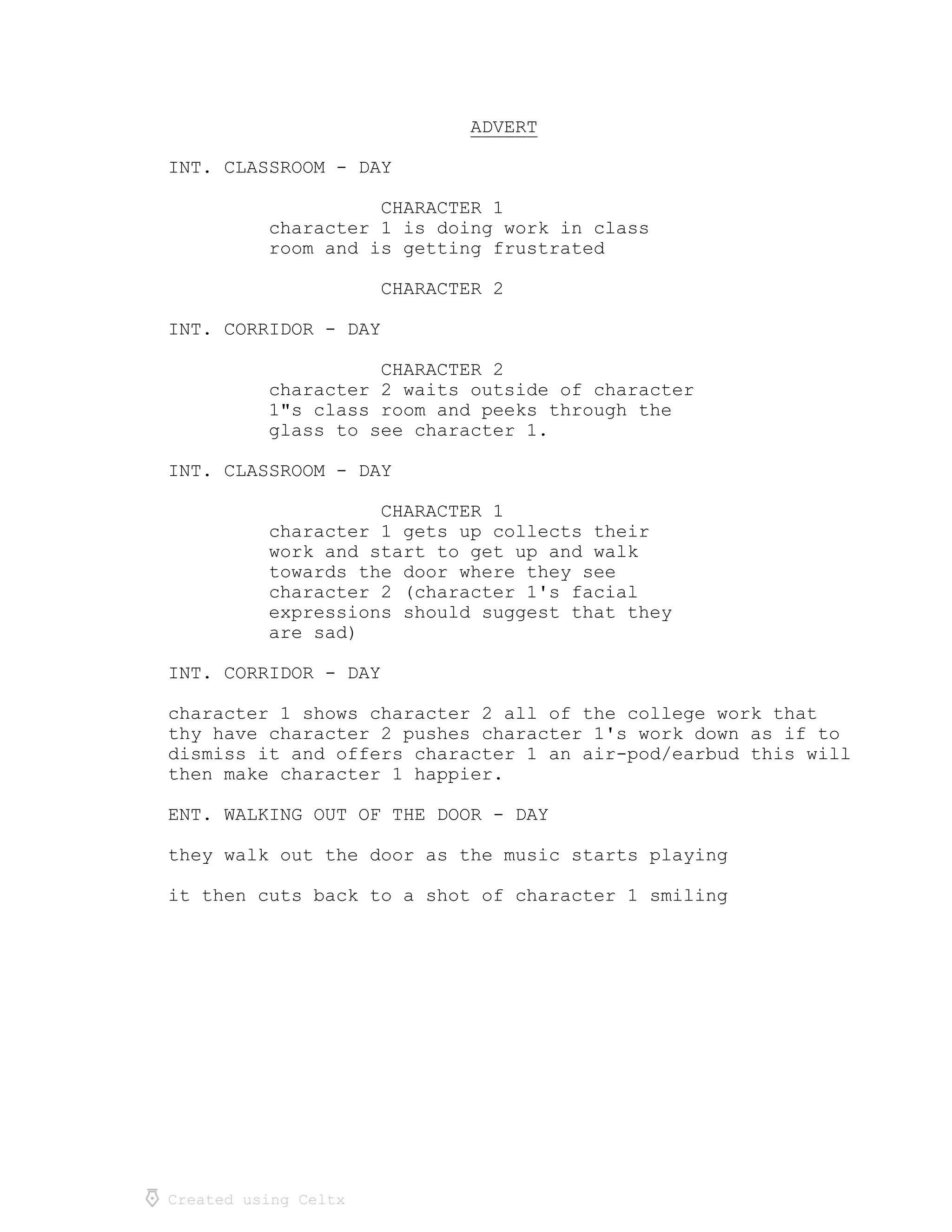 Script smile campaign | PDF