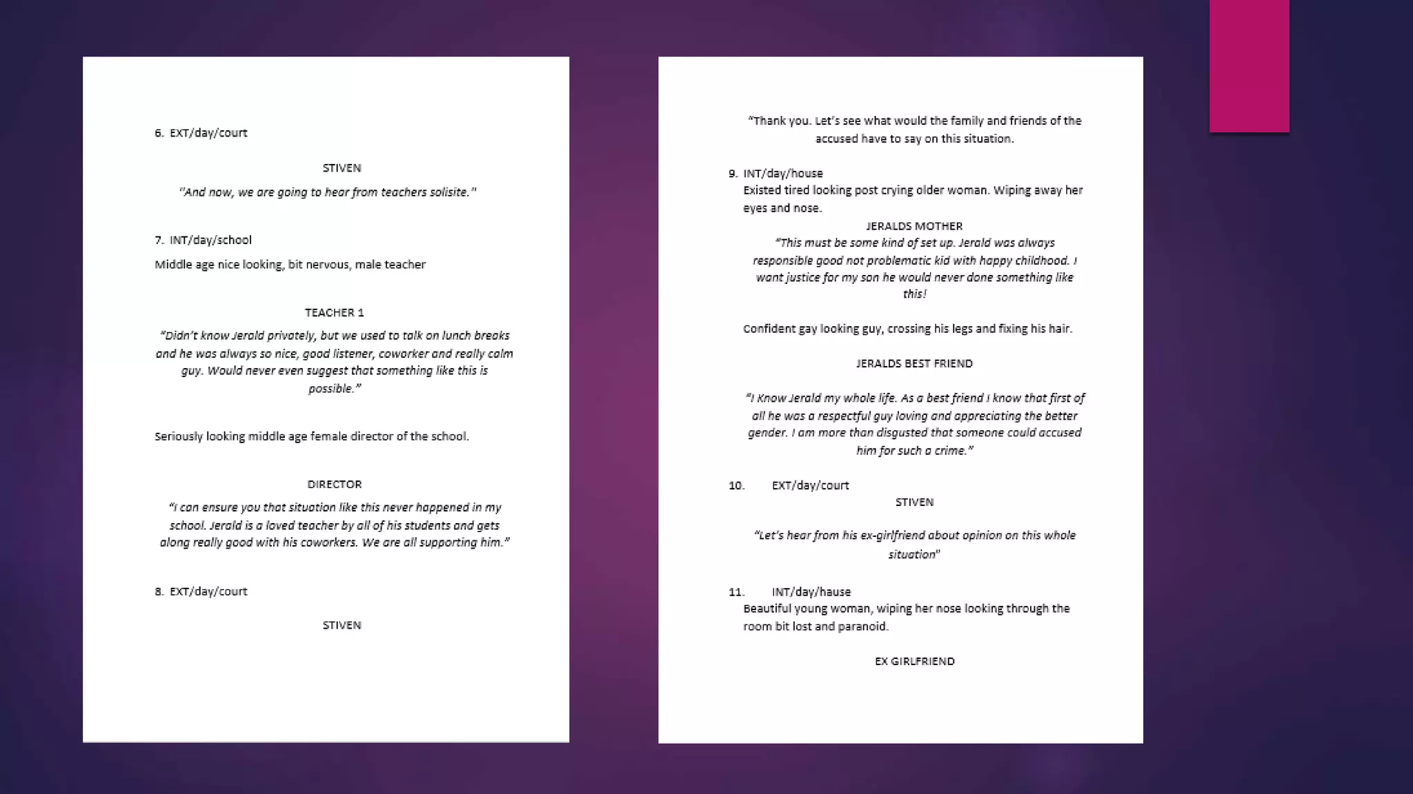 Script storyboard development | PPT