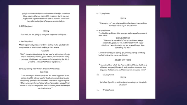 Script storyboard development | PPT