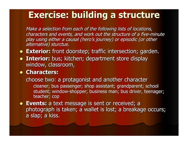 Script structure 120 | PDF