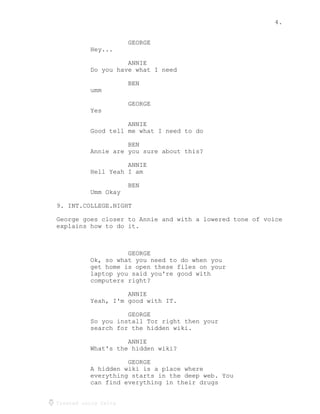 The Dark Web Script | PDF