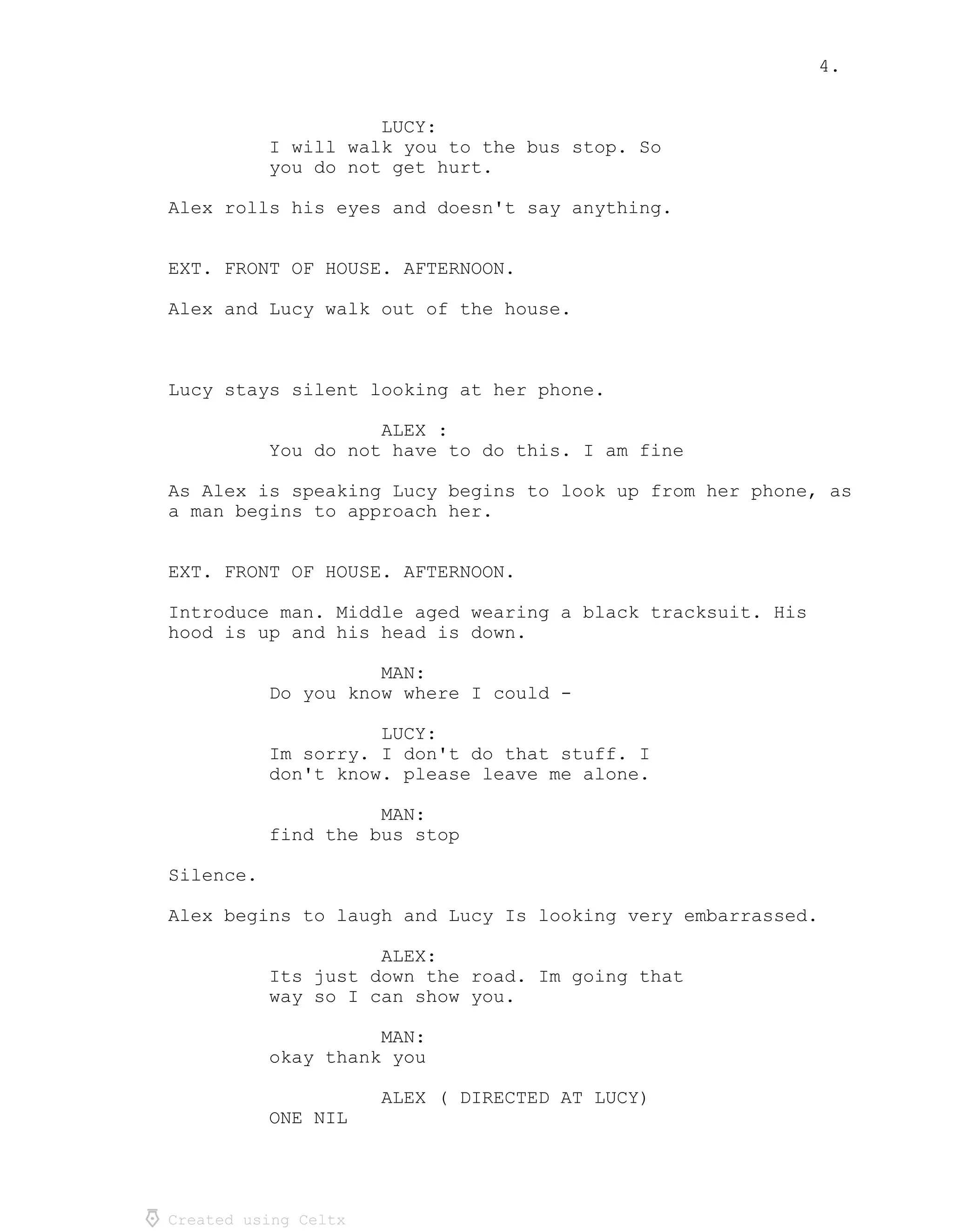 Script the school project | PDF