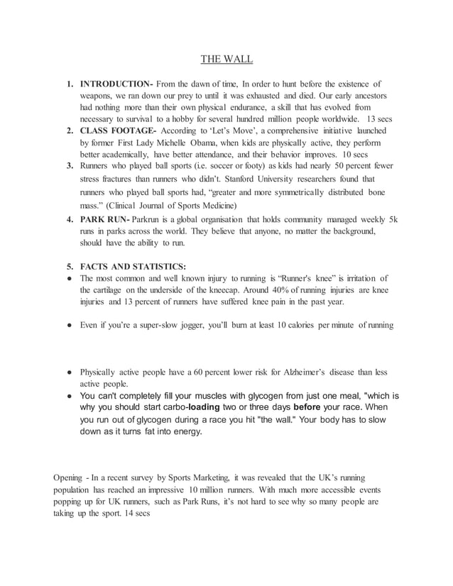 Voiceover Script for Documentary | PDF