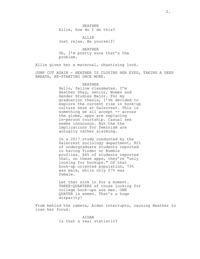 Men Are Pigs: Mockumentary Script | PDF