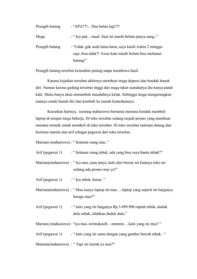 Script tugas media | PDF