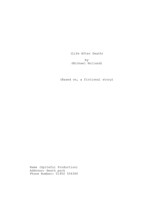 Script unit 11 slide | PDF