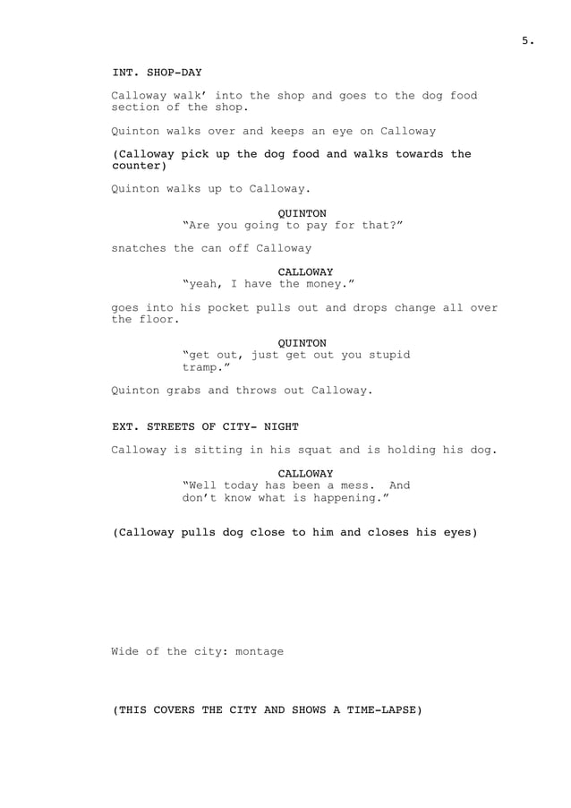 Script unit 11 slide | PDF