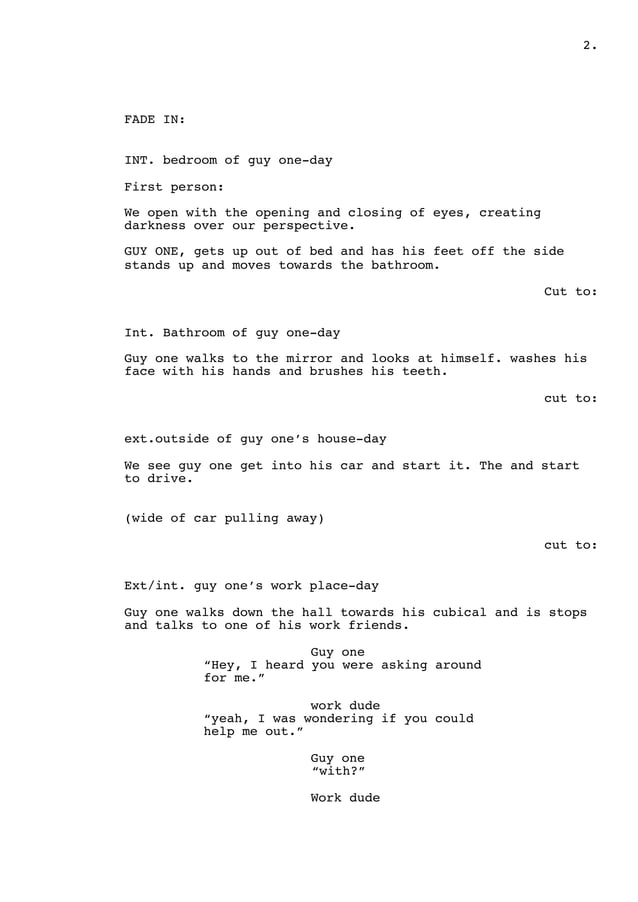 Script unit 11 slide shre | PDF