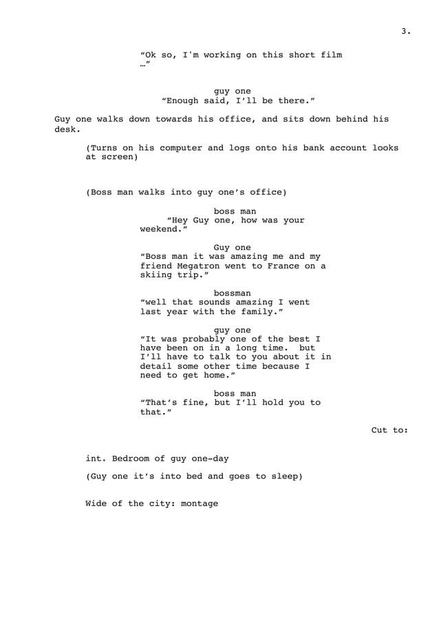 Script unit 11 slide shre | PDF