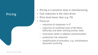 Communication Challenges in the manufacturing industry | PDF