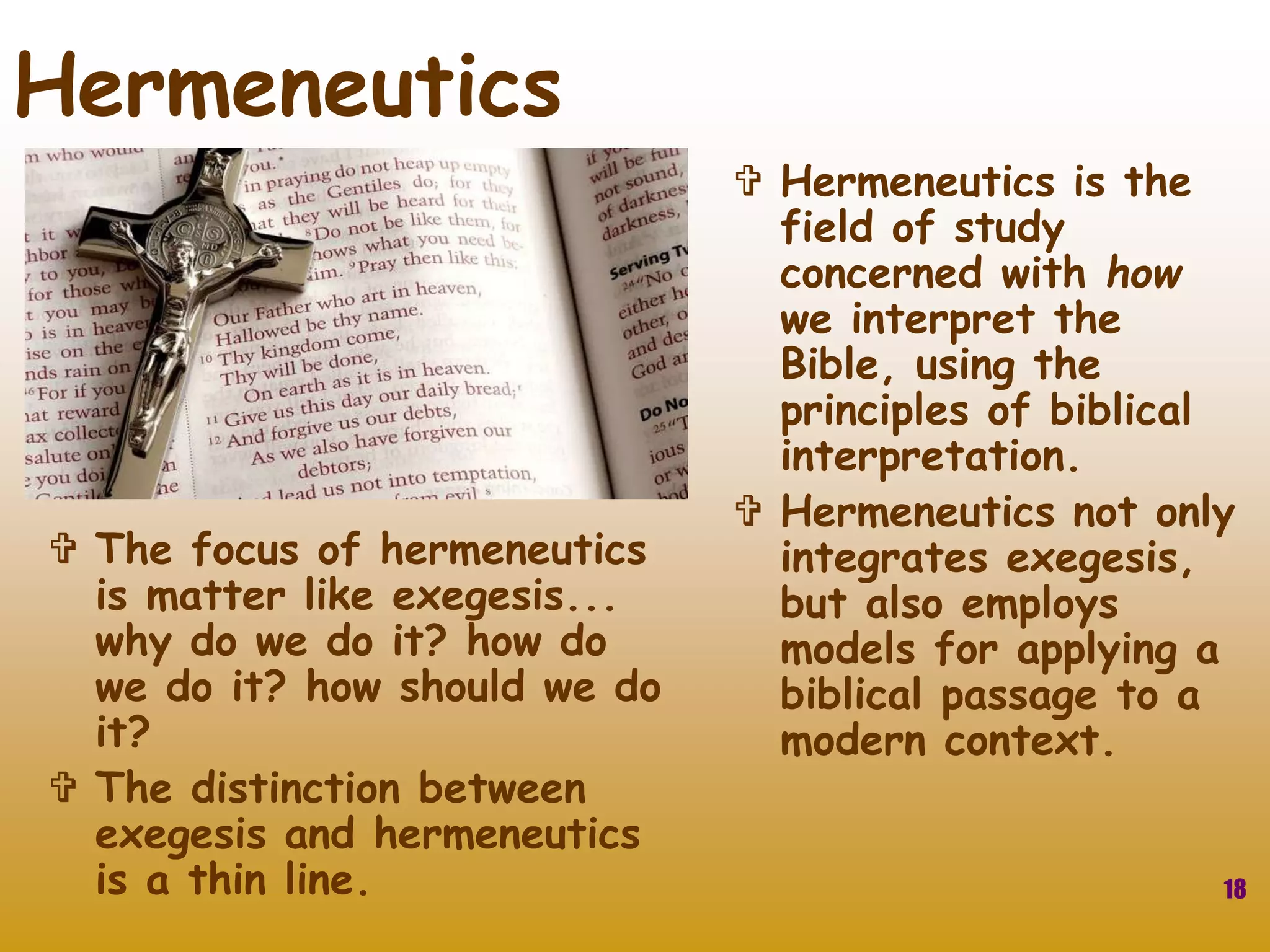 Scriptural Interpretation | PPT