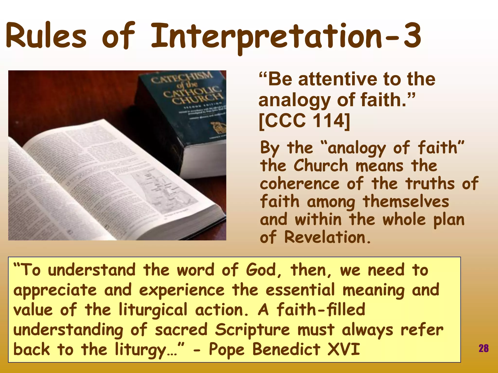 Scriptural Interpretation | PPT