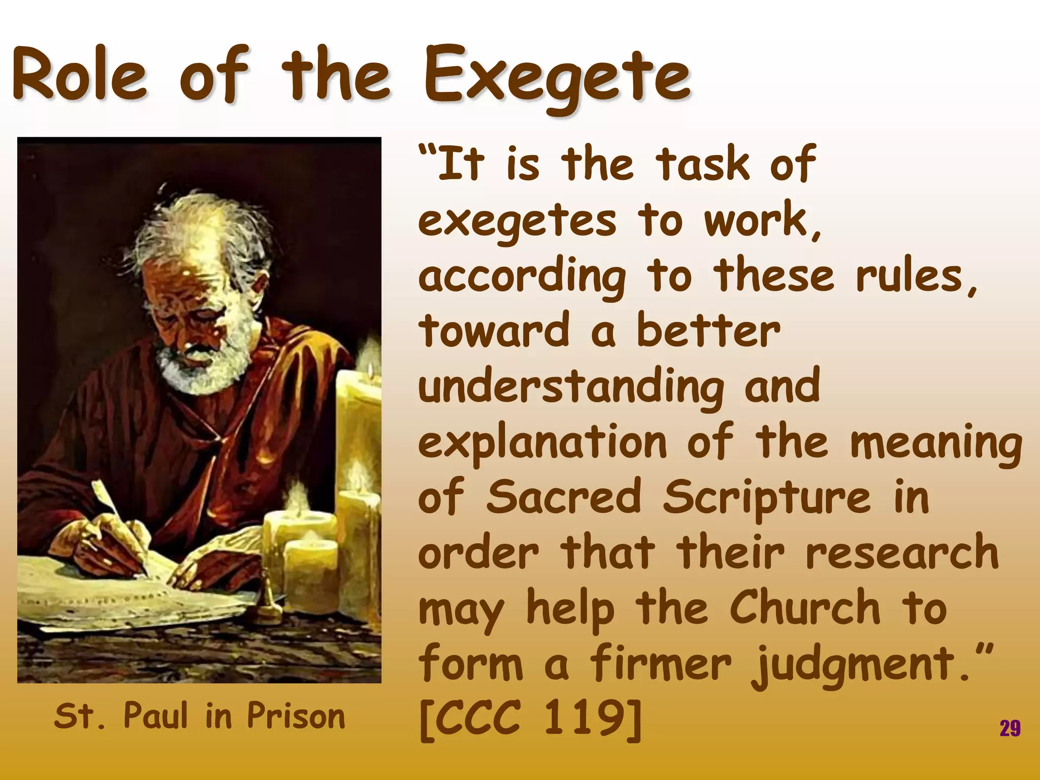 Scriptural Interpretation | PPT
