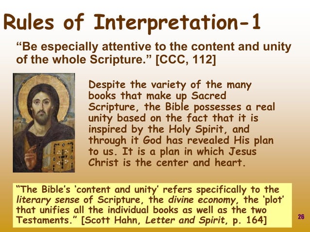 Scriptural Interpretation | PPT | Christianity | Religion & Spirituality