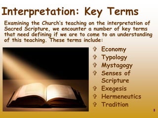 Scriptural Interpretation | PPT