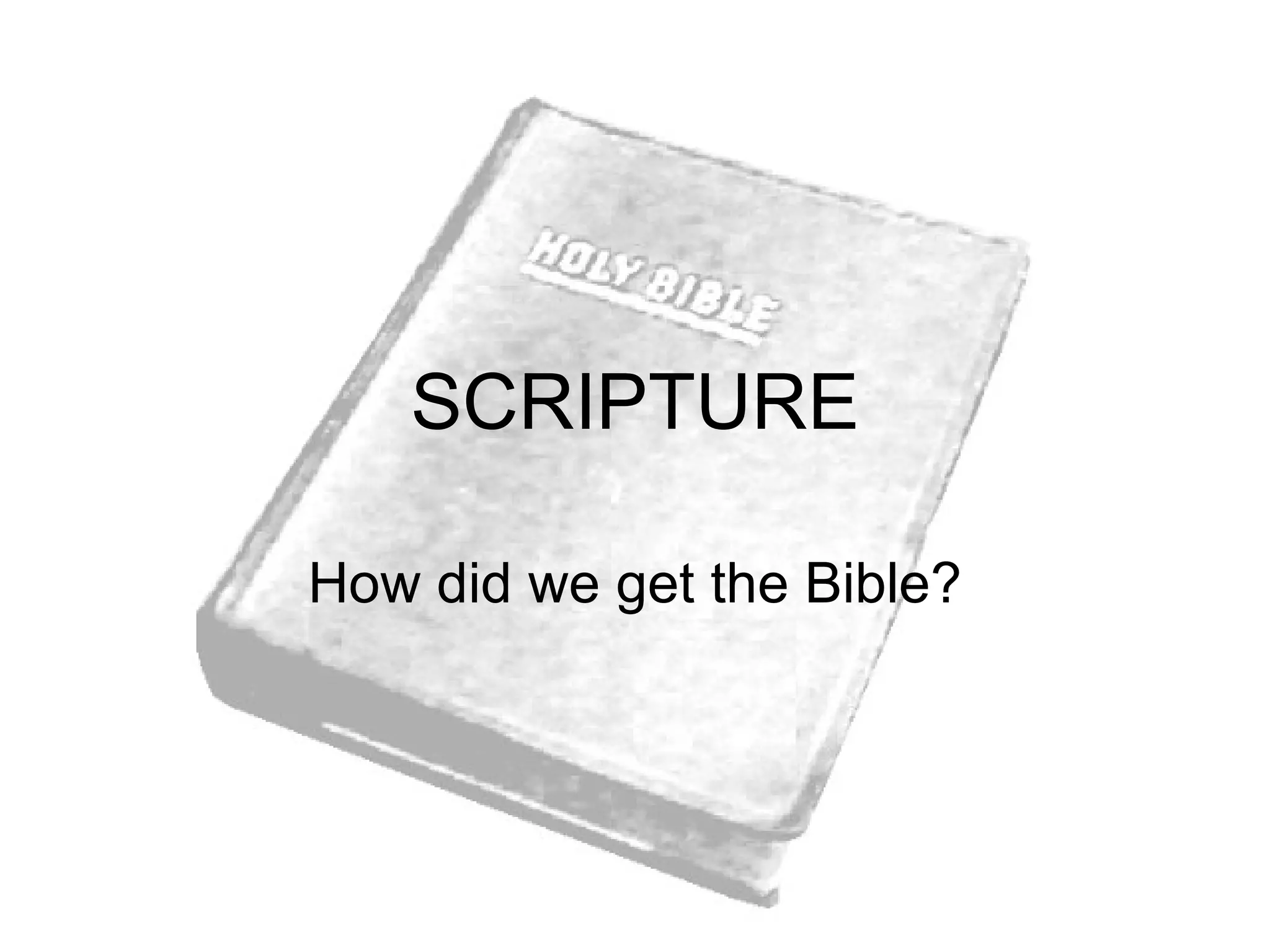 Scripture | PPT