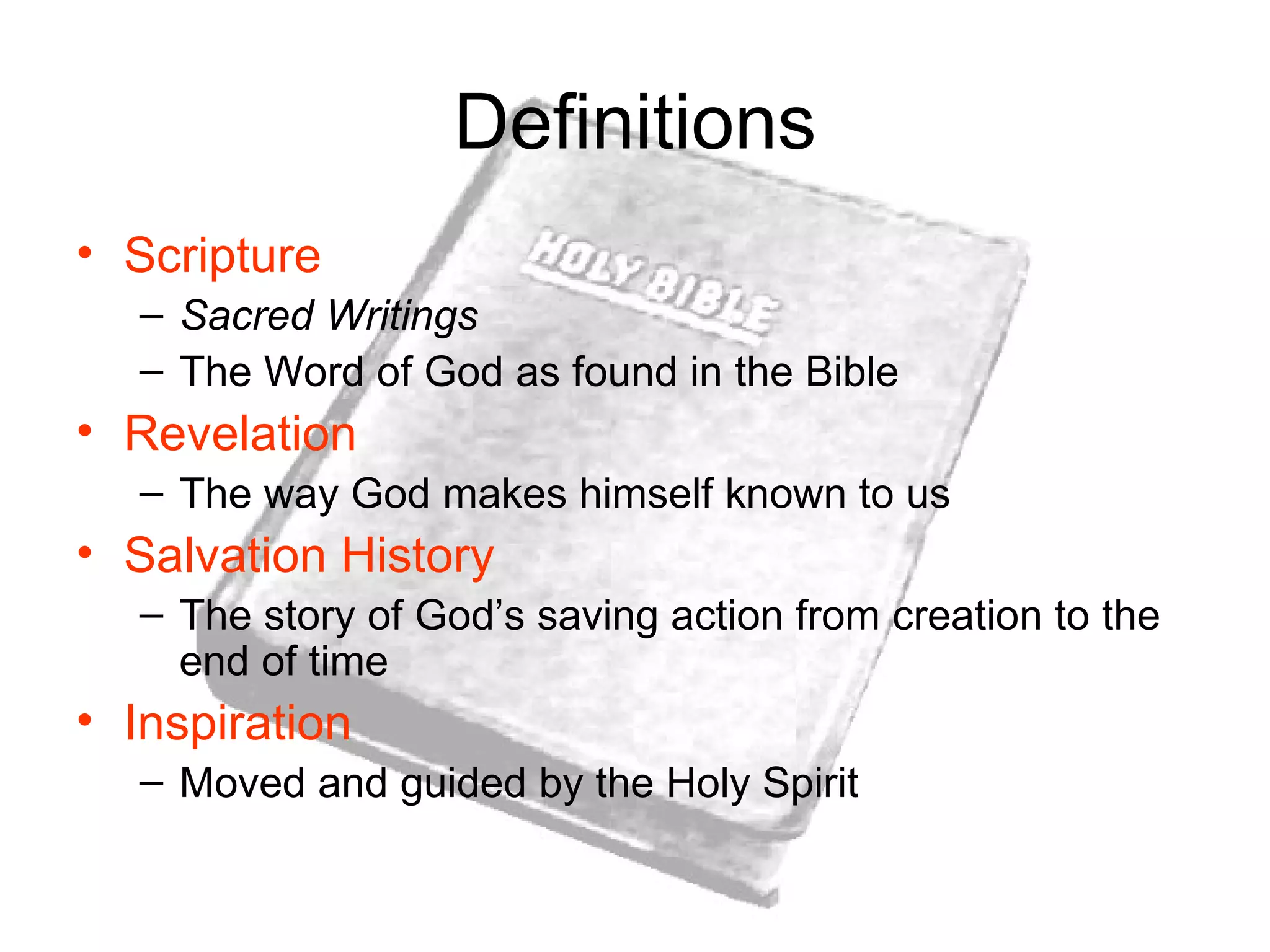 Scripture | PPT