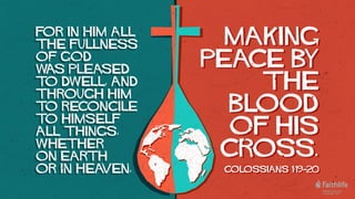 19 Scripture Art Graphics Tell The Story Of Colossians | PDF