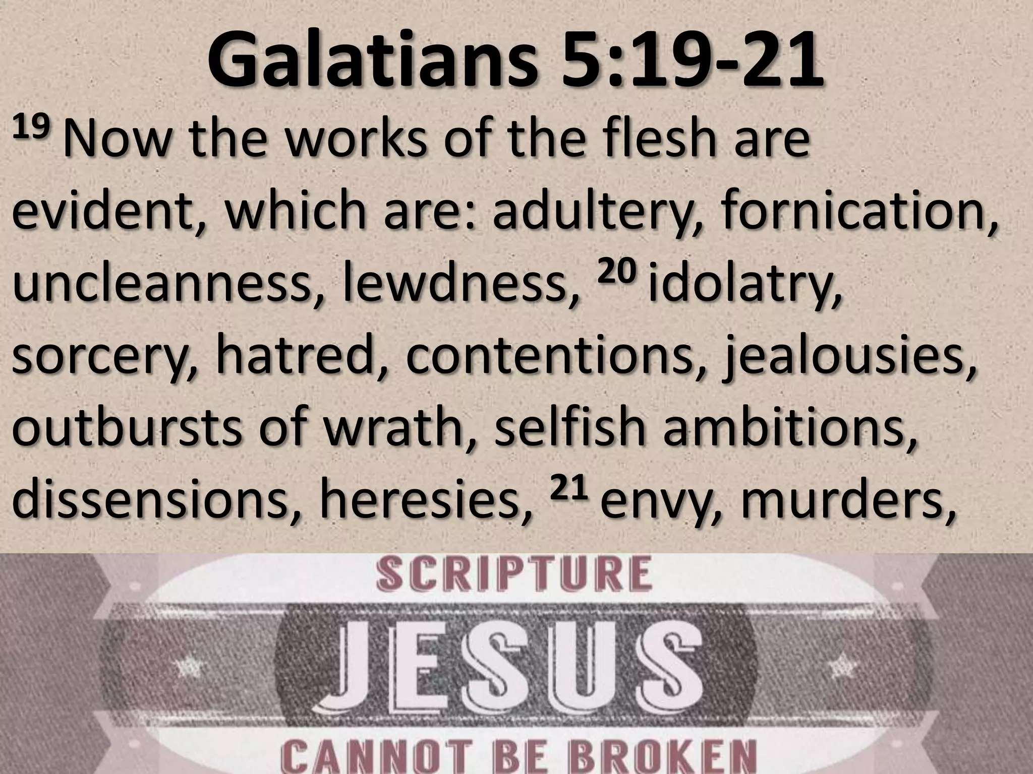 Scripture cannot be broken part 2 | PPT