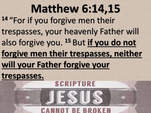 Scripture cannot be broken part 2 | PPT