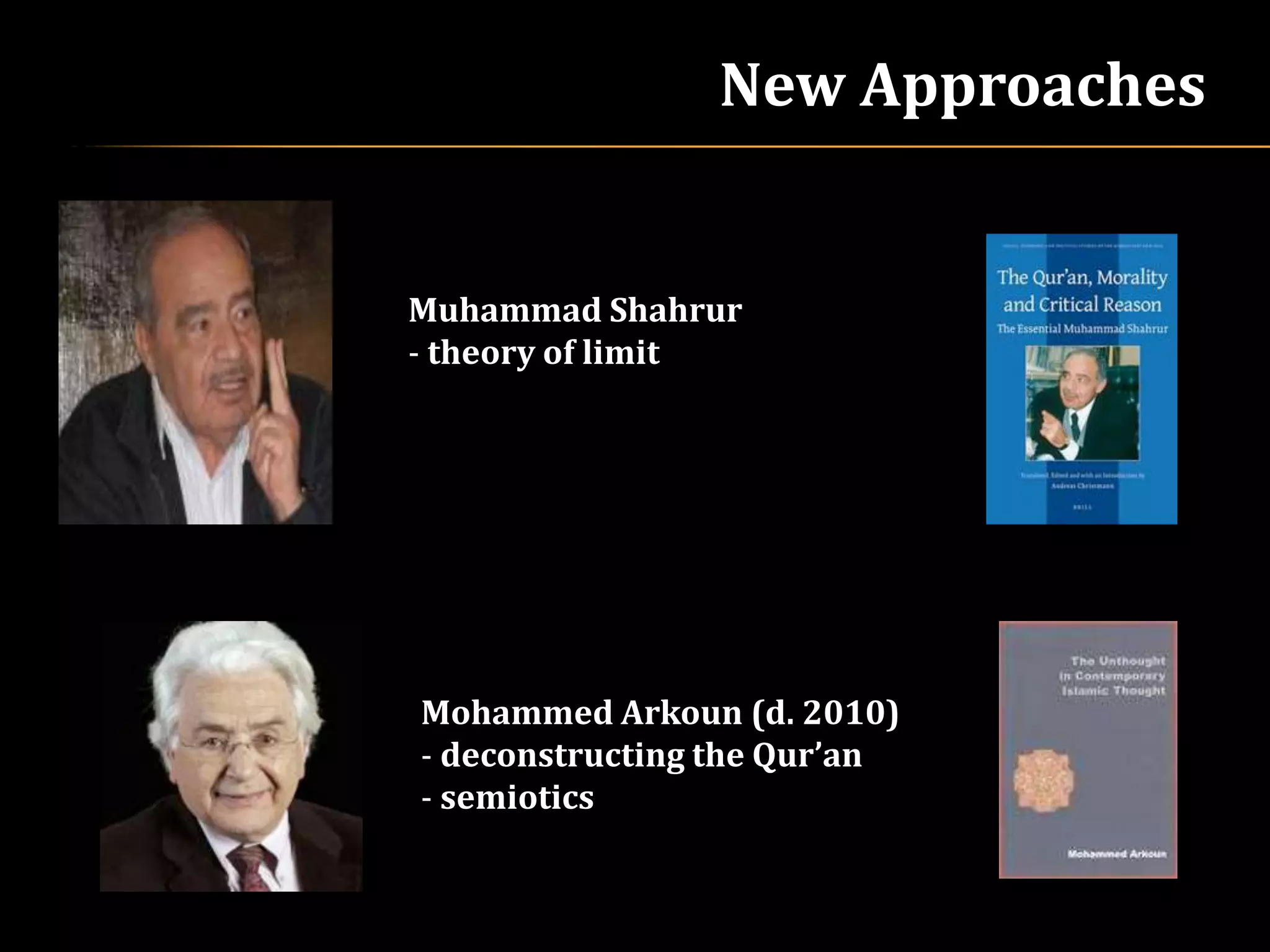 Scripture matters - The Quran in History and Context | PPTX