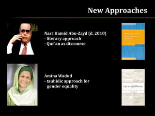 Scripture matters - The Quran in History and Context | PPTX