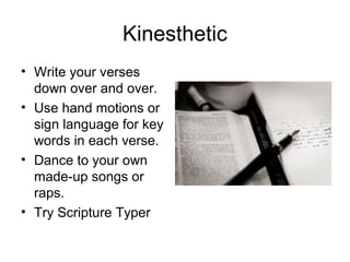 Scripture memory workshop | PPT | Christianity | Religion & Spirituality