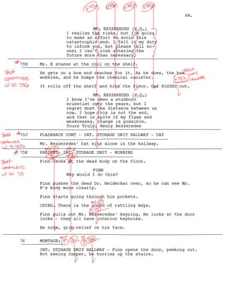 Script Work Sample Copy | PDF