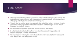 Script writing | PPT